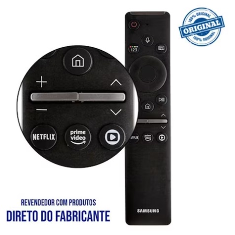 Controle tv Samsung (Original Samsung) | Shopee Brasil