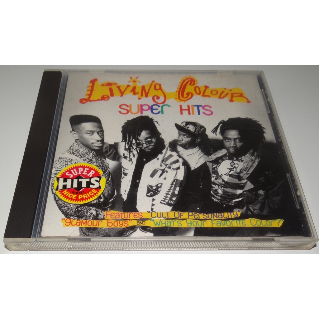 CD Living Colour - Super Hits (Importado/Original) | Shopee Brasil