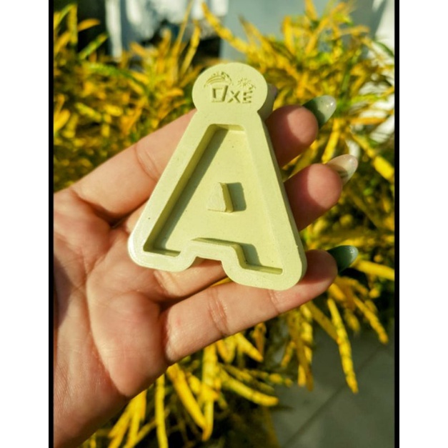 Molde silicone alfabeto individual letras invertidas | Shopee Brasil