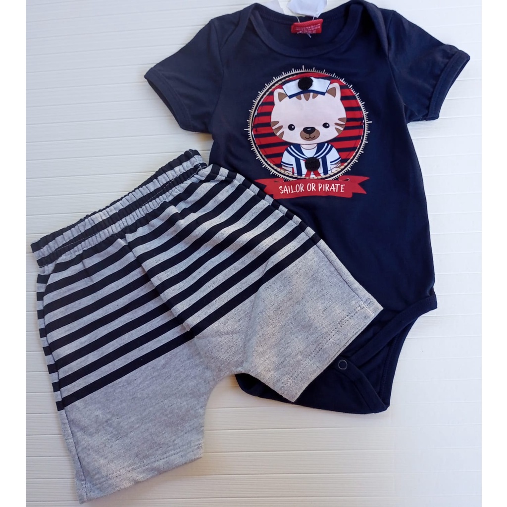 CONJUNTO BABY TM M/G | Shopee Brasil
