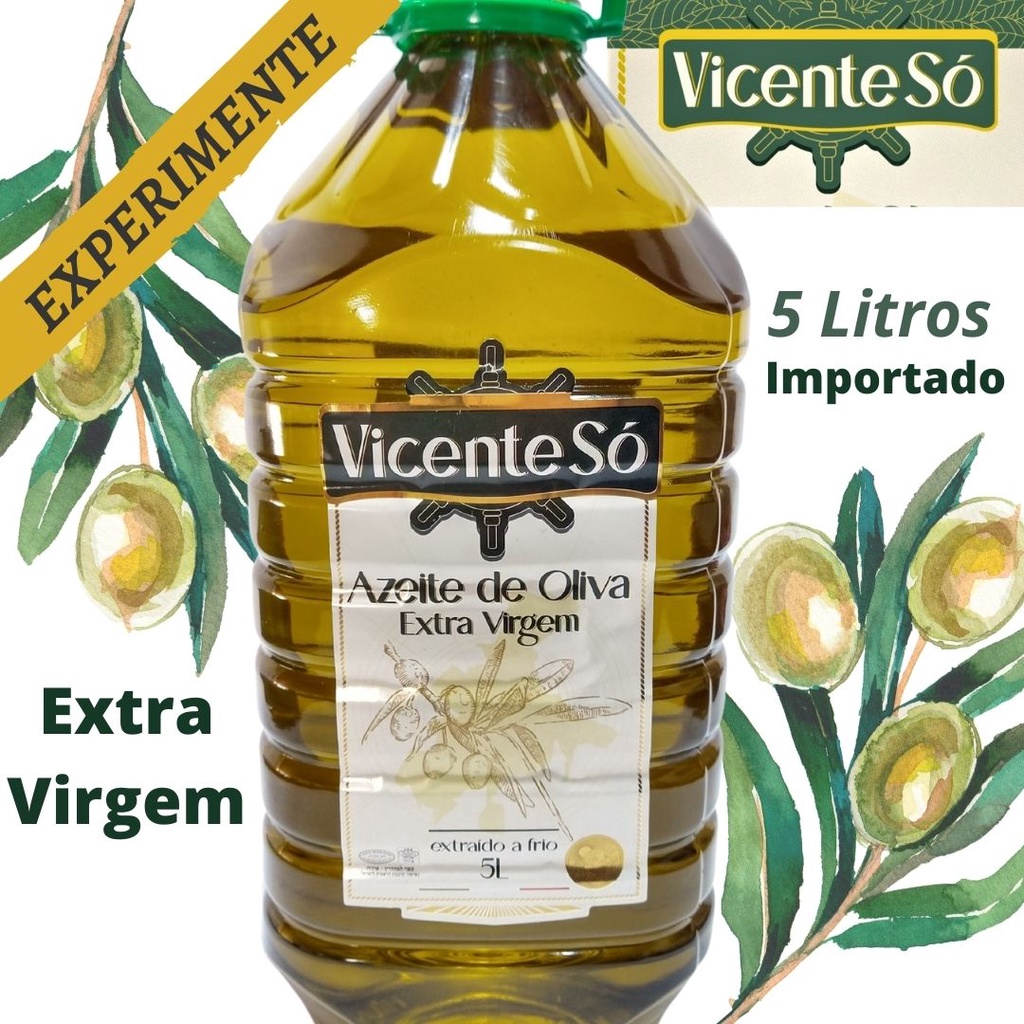 Azeite Extra Virgem de Oliva Importado Prensado a Frio Alto Padrão Produzido Envasado na Turquia ...