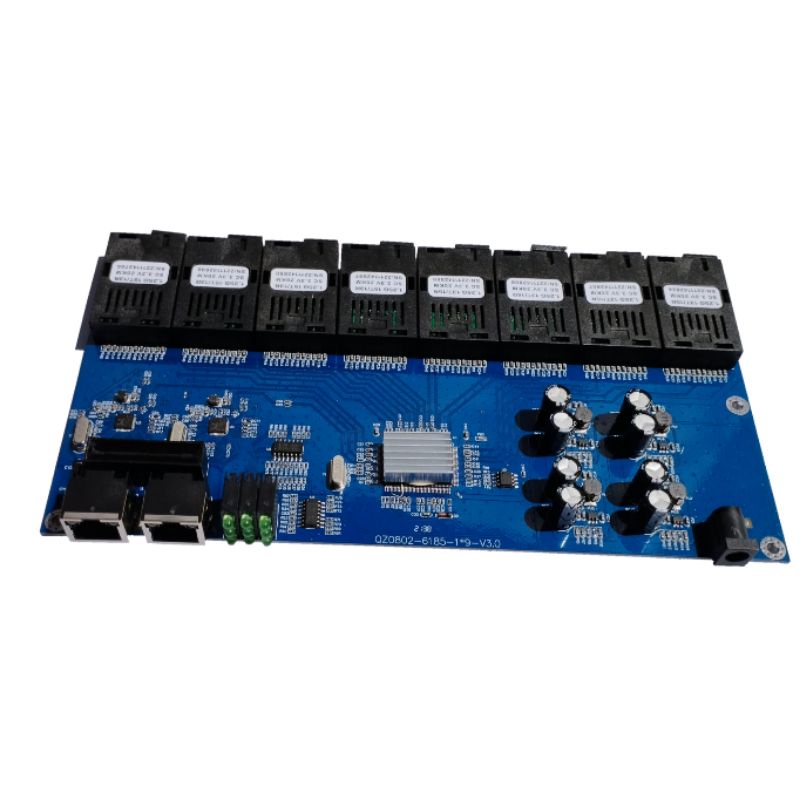 Switch Placa Metro Giga 8gf2ge Giga fibra óptica Conversor de mídia ... Switch Placa Metro Giga 8gf2ge Giga fibra óptica Conversor de mídia ...