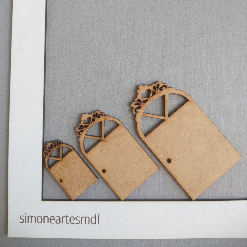 PORTA APLIQUE MDF 10 UNIDADES - 4 / 6 / 8 cm | Shopee Brasil