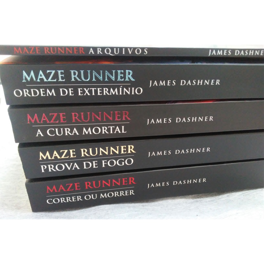 Box Maze Runner 5 volumes - James Dashner | Shopee Brasil