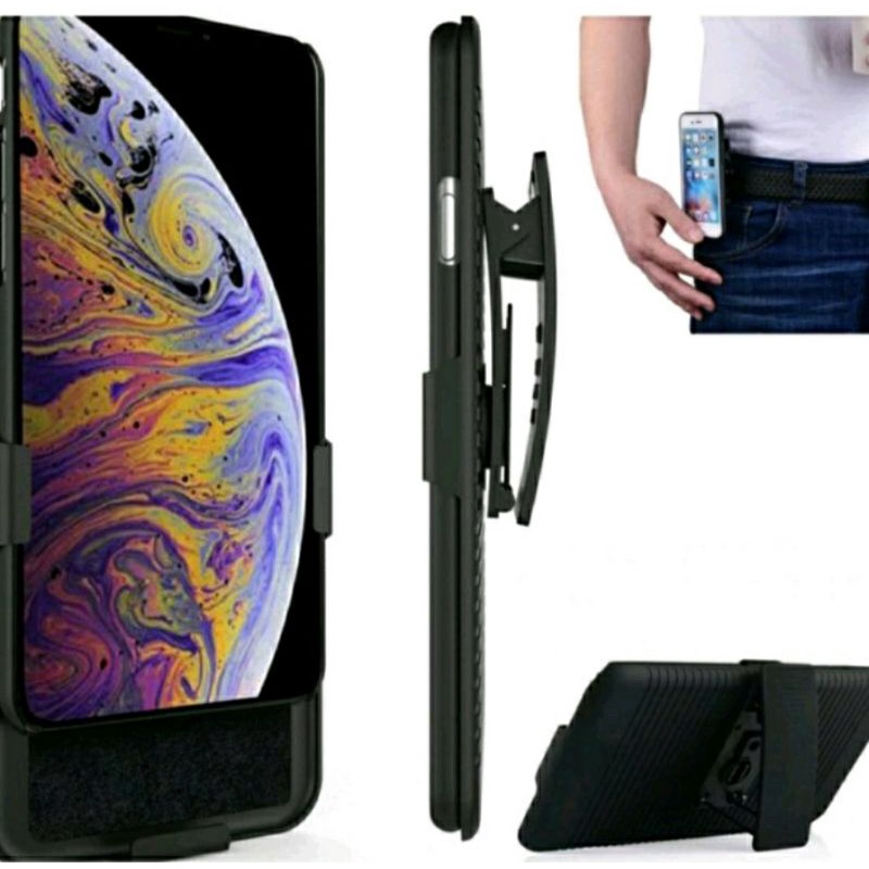 Suporte de Cintura com clip para iPhone 14(6.1"), iP 14 Pro Max, iP 15 ...