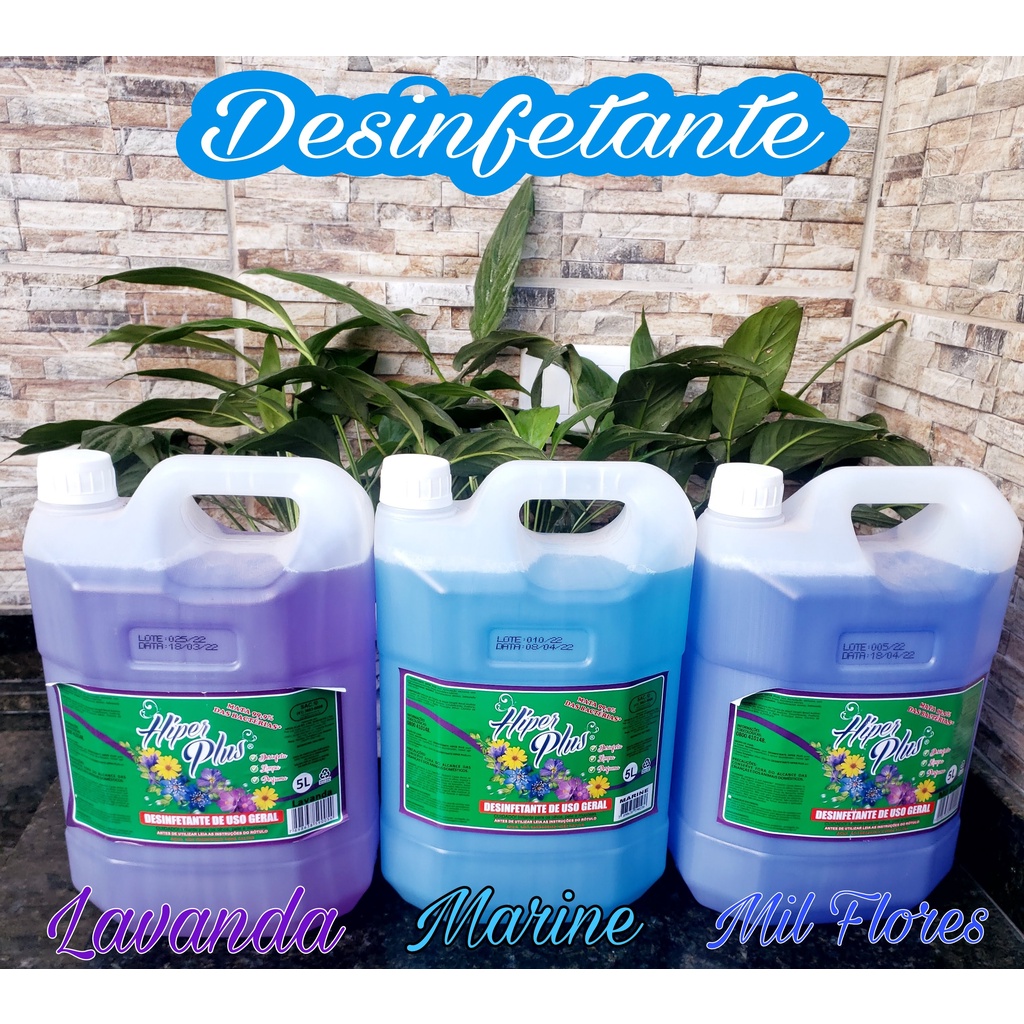 Desifetante Hiperplus - 5 Litros | Shopee Brasil