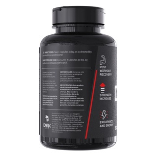 Creatina Monohidratada 100% Pura 120 Cápsulas Dark Lab - Creatina Pura ...