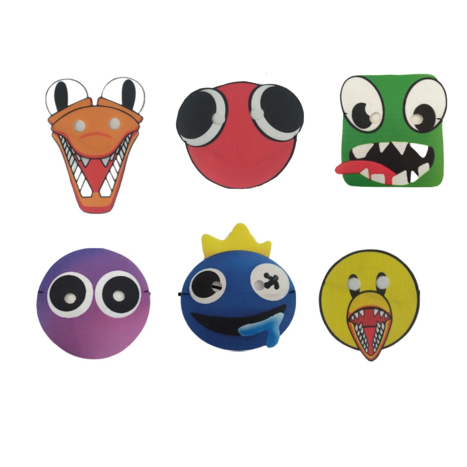Mascara Rainbow Friends escolha seu personagem favorito Roblox | Shopee ...