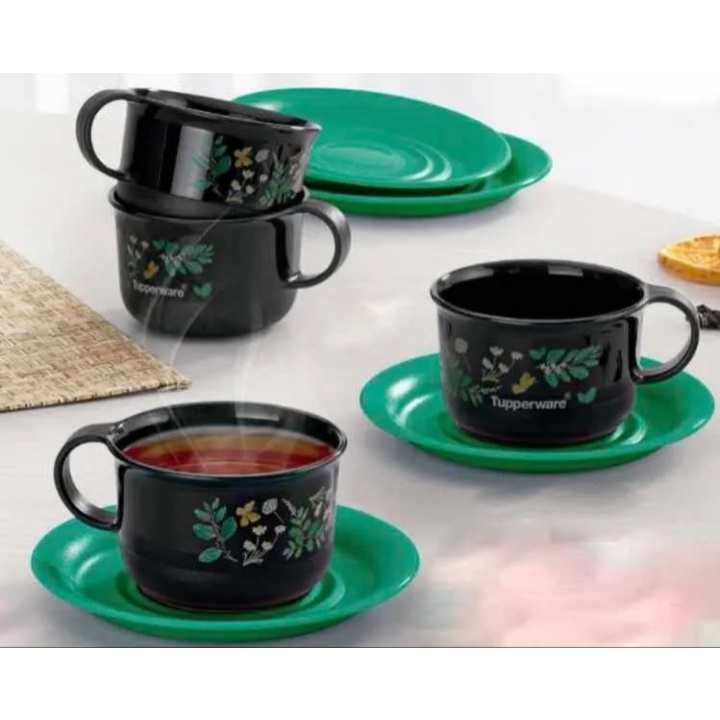 Kit com 4 xícaras Tupperware 150 ml | Shopee Brasil