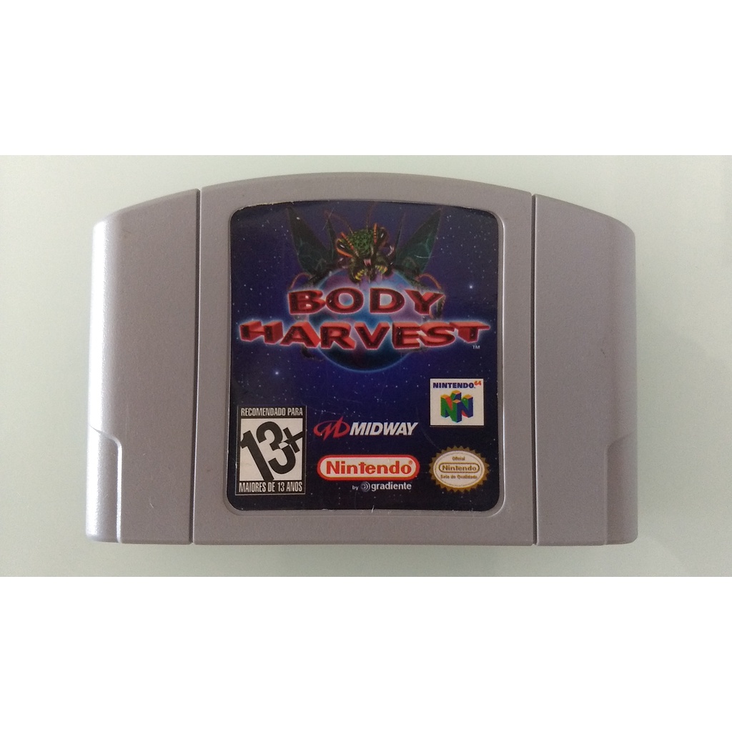 body harvest - nintendo 64 jogo original | Shopee Brasil