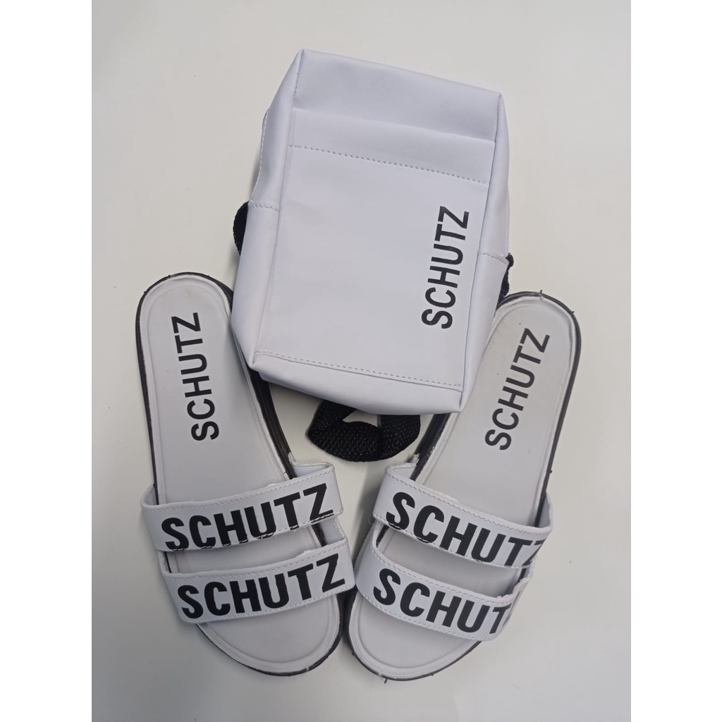 KIT SHUTZ CHINELO + BOLSA | Shopee Brasil