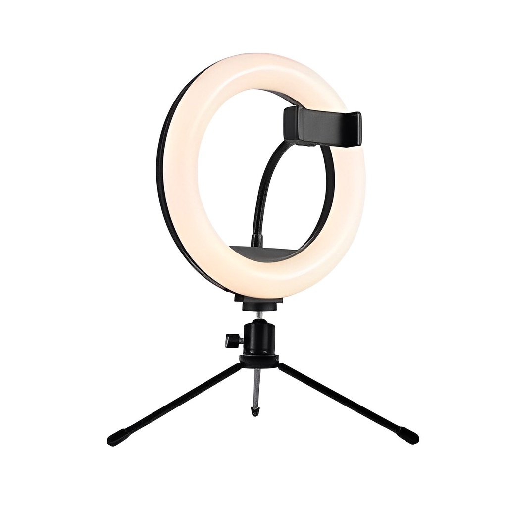 Ring Light 8 Polegadas 20cm com Tripé mesa - 3 tons | Shopee Brasil