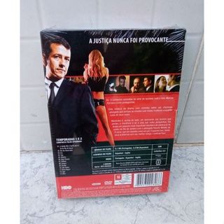 Box DVD Mandrake - 1ª Primeira + 2ª Segunda Temporada série HBO com Marcos Palmeira - 4 DVDs ...