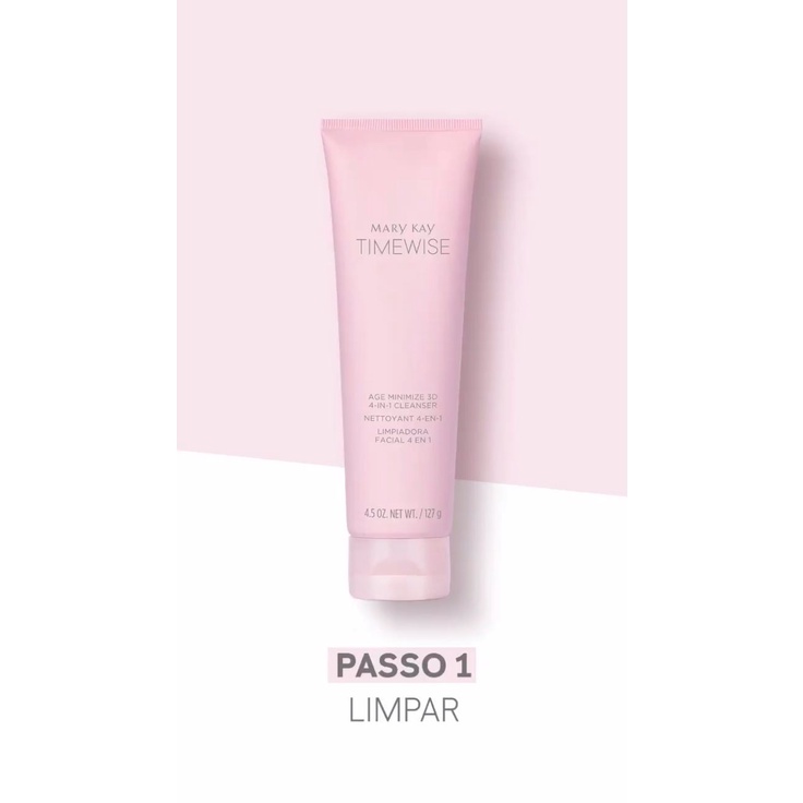 Gel/Creme de Limpeza 4 em 1 TimeWise 3D- Mary kay | Shopee Brasil