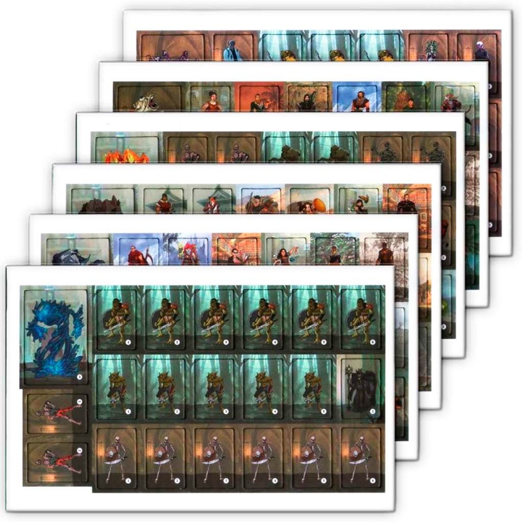 Kit 126 Personagens para RPG Token Minis 2D Modelo 1 | Shopee Brasil