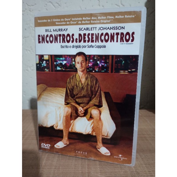 DVD Encontros e Desencontros ( Bill Murray ) | Shopee Brasil