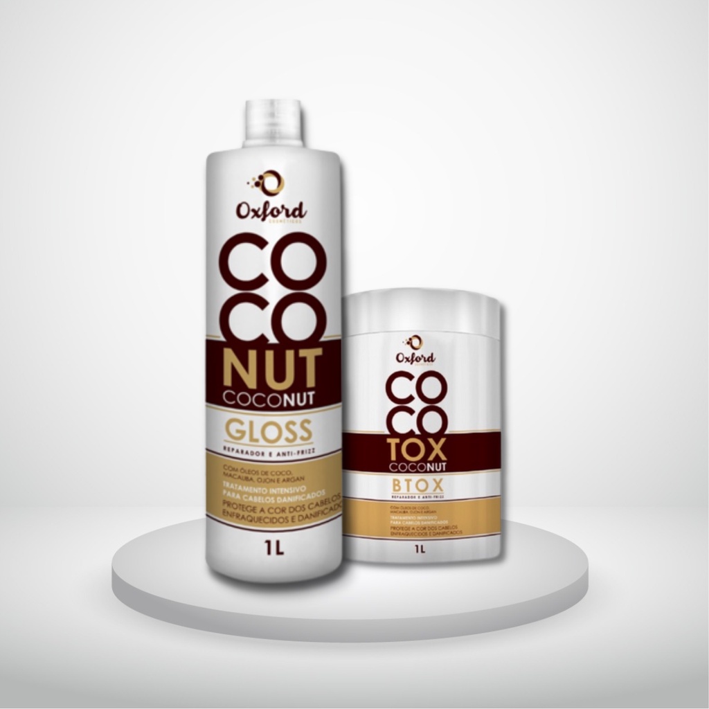 Kit Progressiva Profissional + Botox Coconut | Shopee Brasil