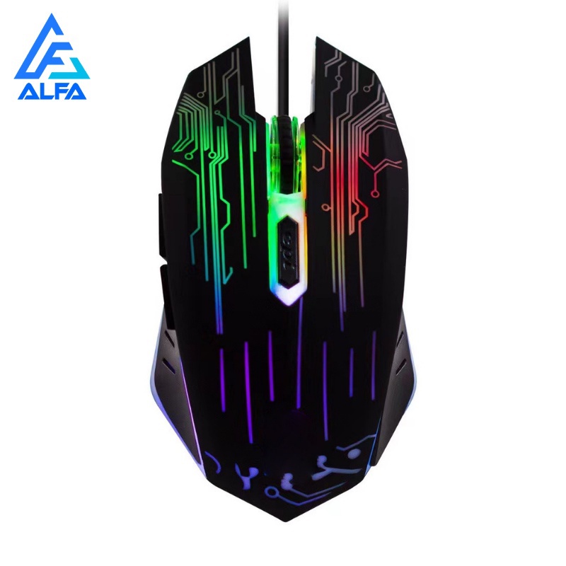 Mouse Gamer Óptico Led Color 3200dpi 2.4g Durawell Dw-1670 | Shopee Brasil