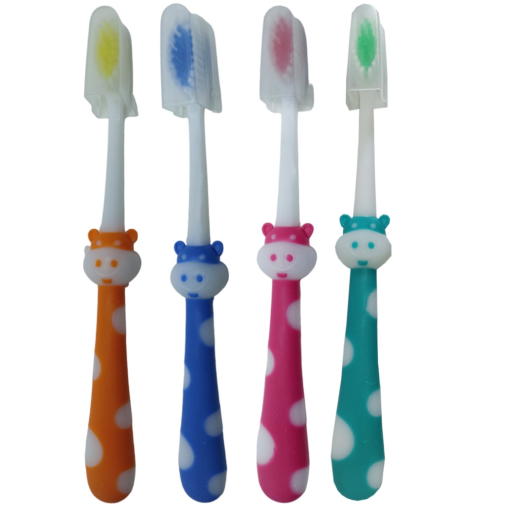 Escova Dental Infantil 1 a 5 Anos - VAQUINHA BABY 10 UNIDADES | Shopee ...