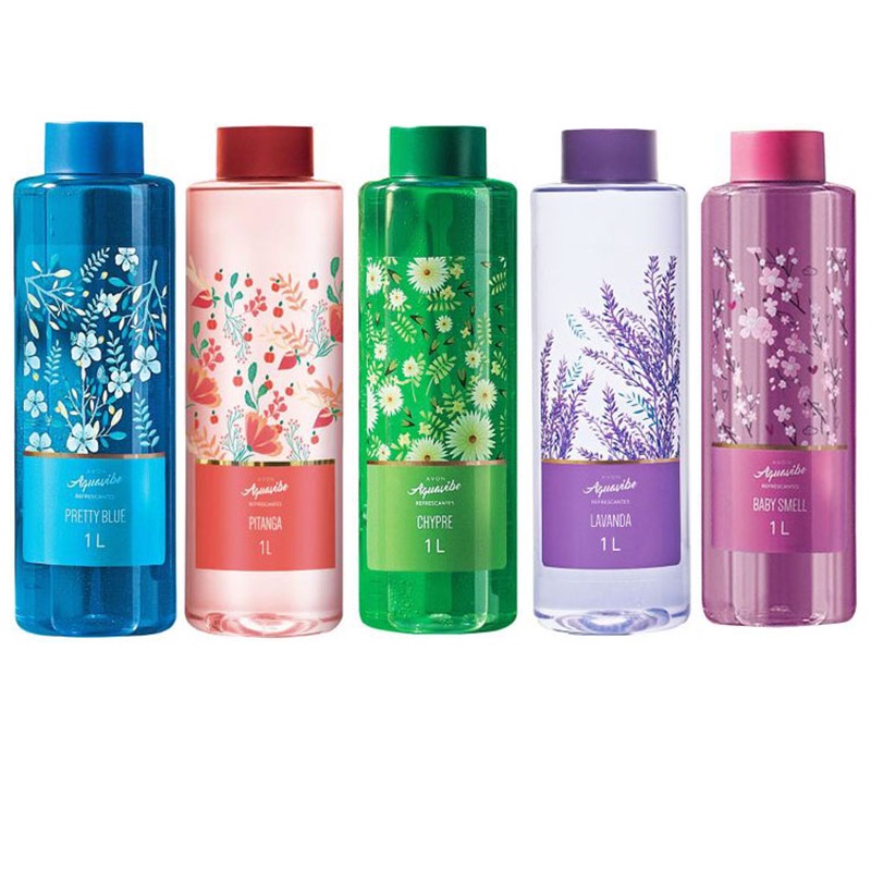 AVON Body Splash Aquavibe Colônia Refrescante - 1l - A escolher ...