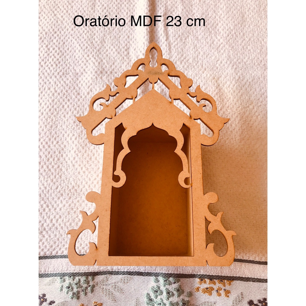 Oratório em mdf 23 cm | Shopee Brasil