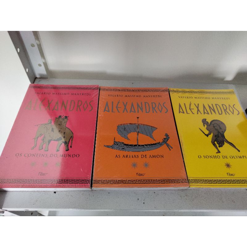 Livros Trilogia Aléxandros (3 Volumes) | Shopee Brasil