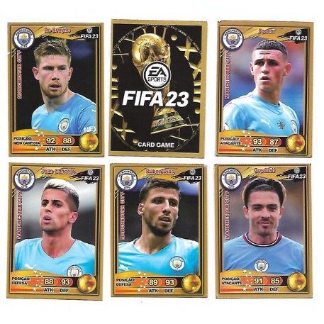 NOVOS Cards "FIFA 23" PREMIUM 200 Cartinhas = 50 pacotinhos com 4 Cards ...