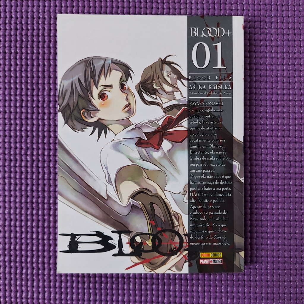 BLOOD+ BLOOD PLUS N°: 01 MANGÁ PT BR PANINI BLOOD + | Shopee Brasil