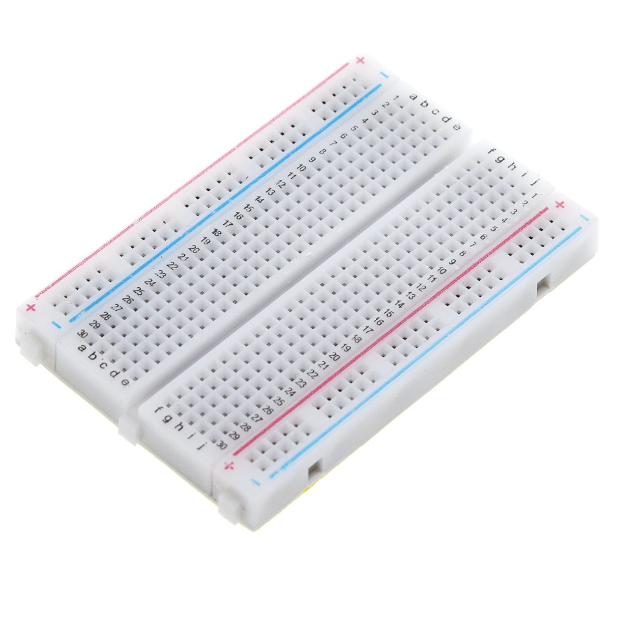 Protoboard 400 Pontos, placa de circuito de teste para arduino | Shopee ...