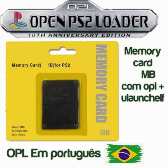 Opl Memory Card Playstation 2 PS2 | Shopee Brasil