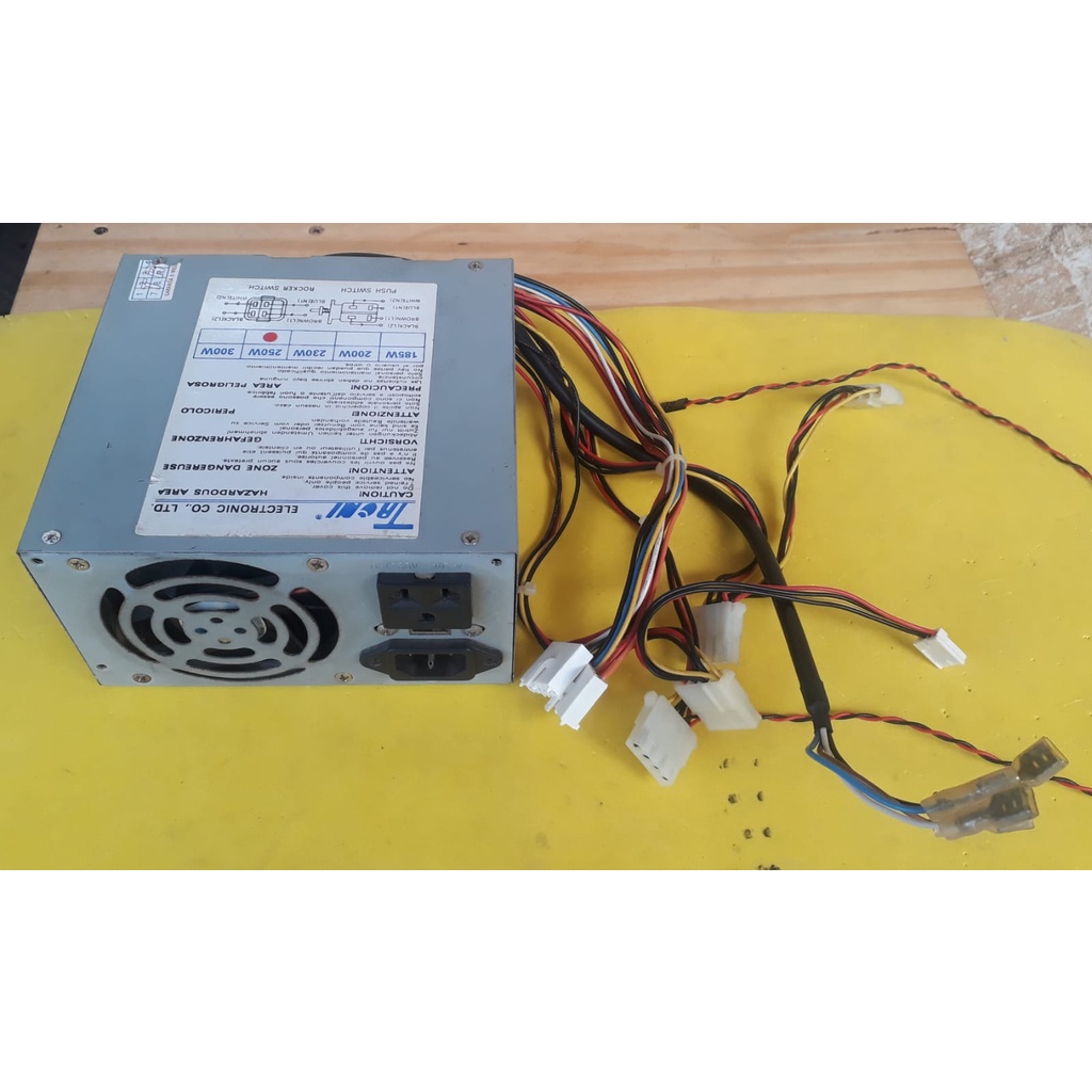 Fonte AT 250W antiga para Pc Retro | Shopee Brasil
