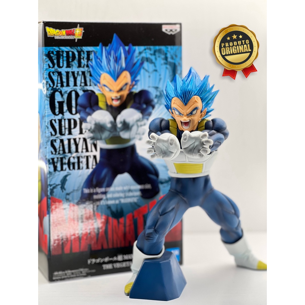 Action Figure Vegeta Super Saiyajin Blue - Dragon Ball Super Maximatic ...