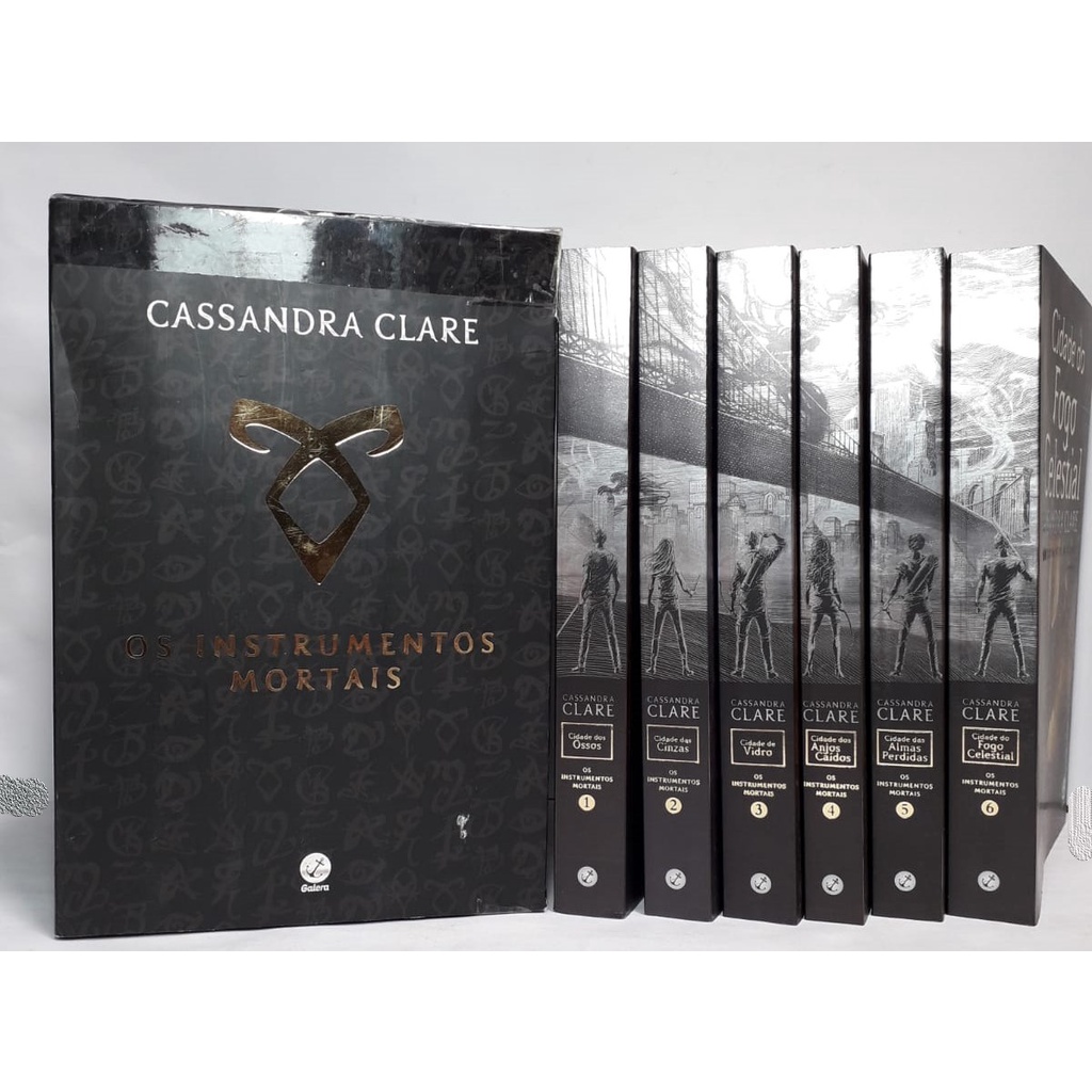 Box - Os Instrumentos Mortais - Cassandra Clare | Shopee Brasil