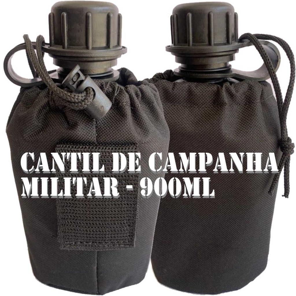 Cantil com Capa - Militar - Policial - Camping - ETC. | Shopee Brasil