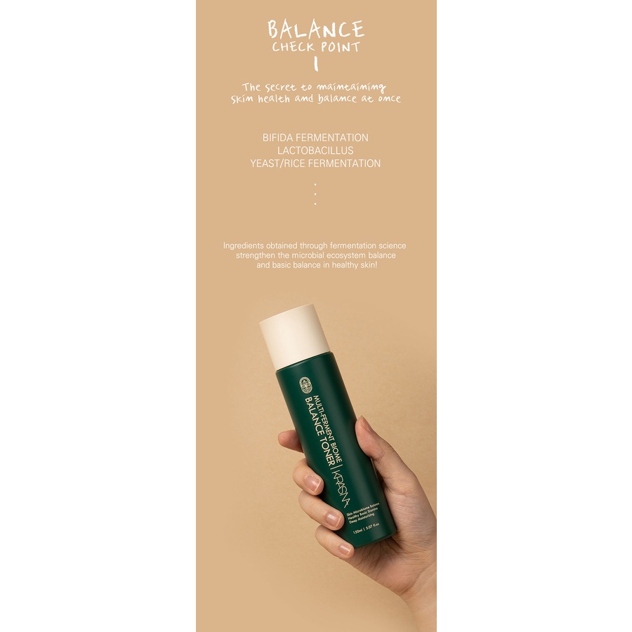 [KRASNA] TONER Multiferment BIOME BALANCE 150ml | Shopee Brasil