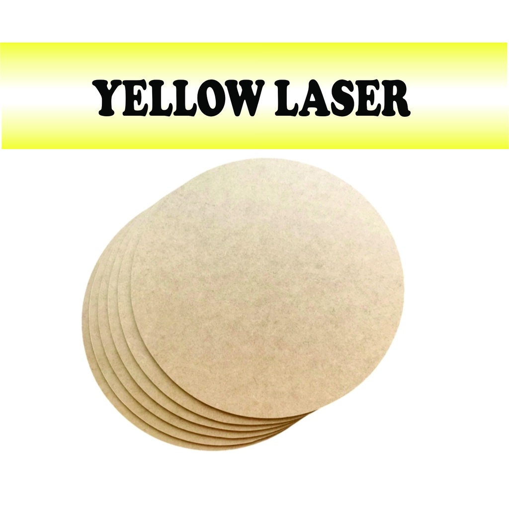 KIT REDONDO 100 UNIDADES M MDF 3mm CRU VÁRIOS TAMANHOS 8CM, 9CM, 10CM, 11CM, 12CM, 13CM, 14CM ...