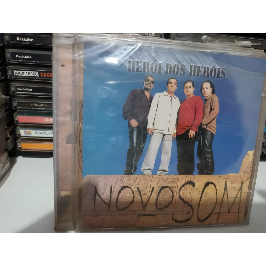 CD Novo Som – Herói Dos Heróis LACRADO | Shopee Brasil