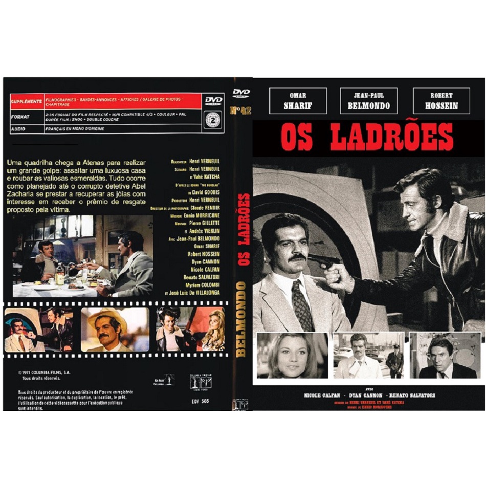 Os Ladrões / Le Casse (1971) Jean-Paul Belmondo HD Legendado DVD ...