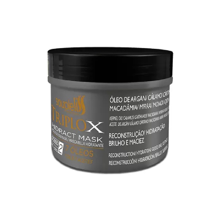 RECONSTRUTIVE MASK 300G TRIPLO X SOUPLE LISS | Shopee Brasil