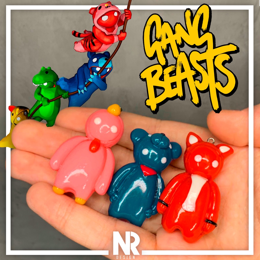 Gang Beasts - Chaveiros | Shopee Brasil