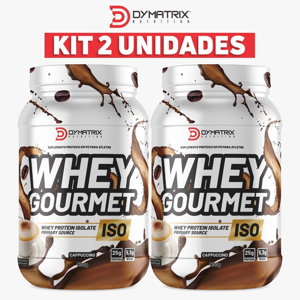 Kit 2unid. Whey Iso Dymatrix900gr | Shopee Brasil