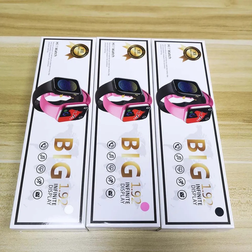 Relógio inteligente Smartwatch X8 pro Max big Preto | Shopee Brasil