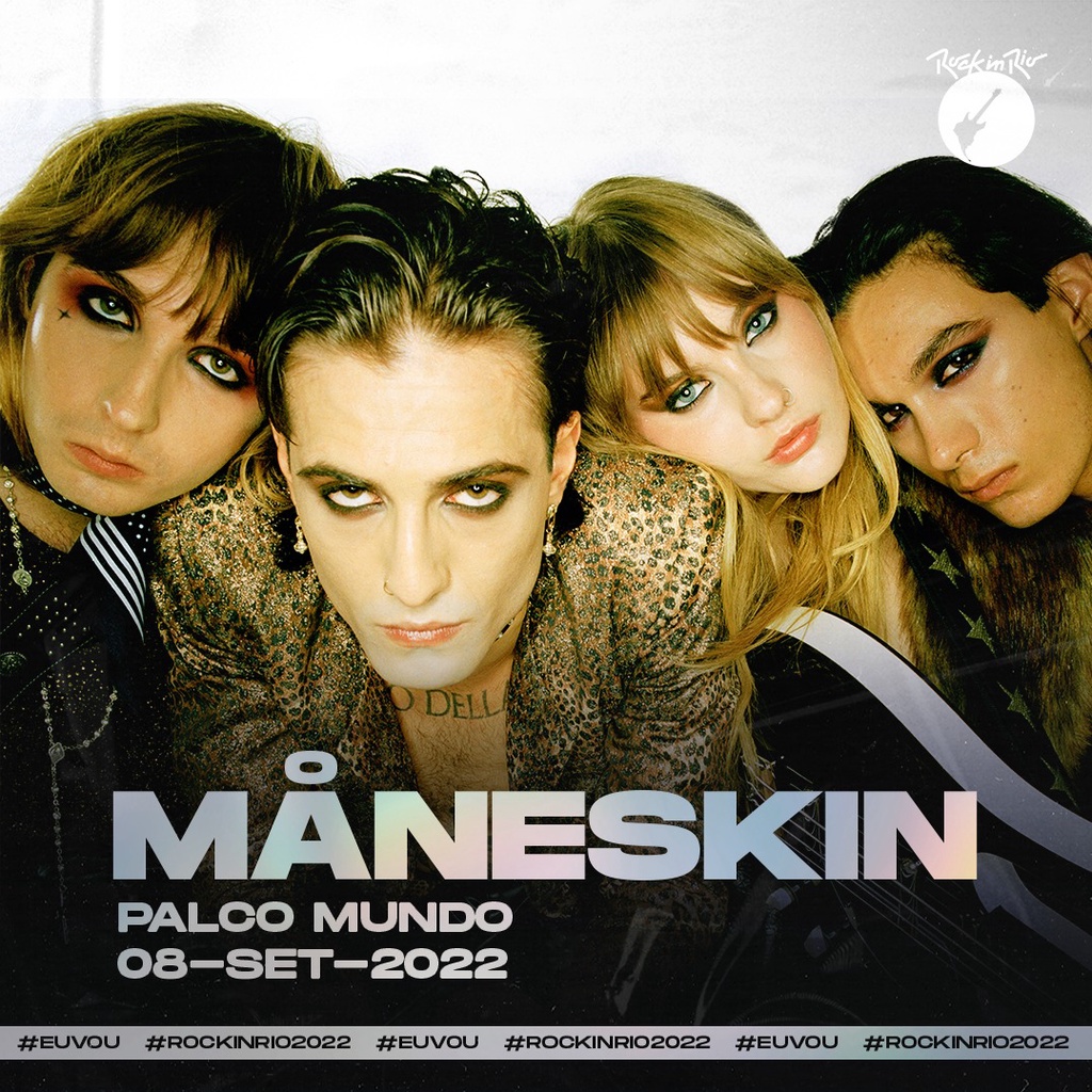 Maneskin CD Live at Rock in Rio 2022 (soundboard) | Shopee Brasil