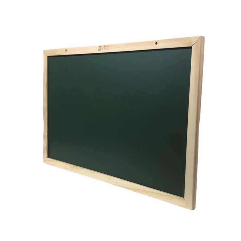 Lousa Grande Quadro Escolar Verde Giz 80X60 cm Moldura em Madeira ...
