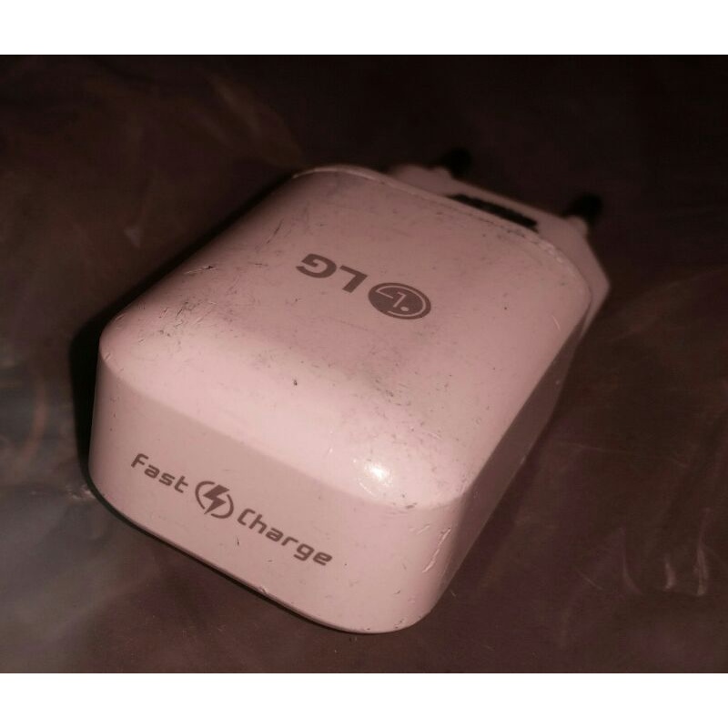Carregador LG Fast Charge Original Fonte USB LG Turbo Fast MCS-V02BR(BS ...
