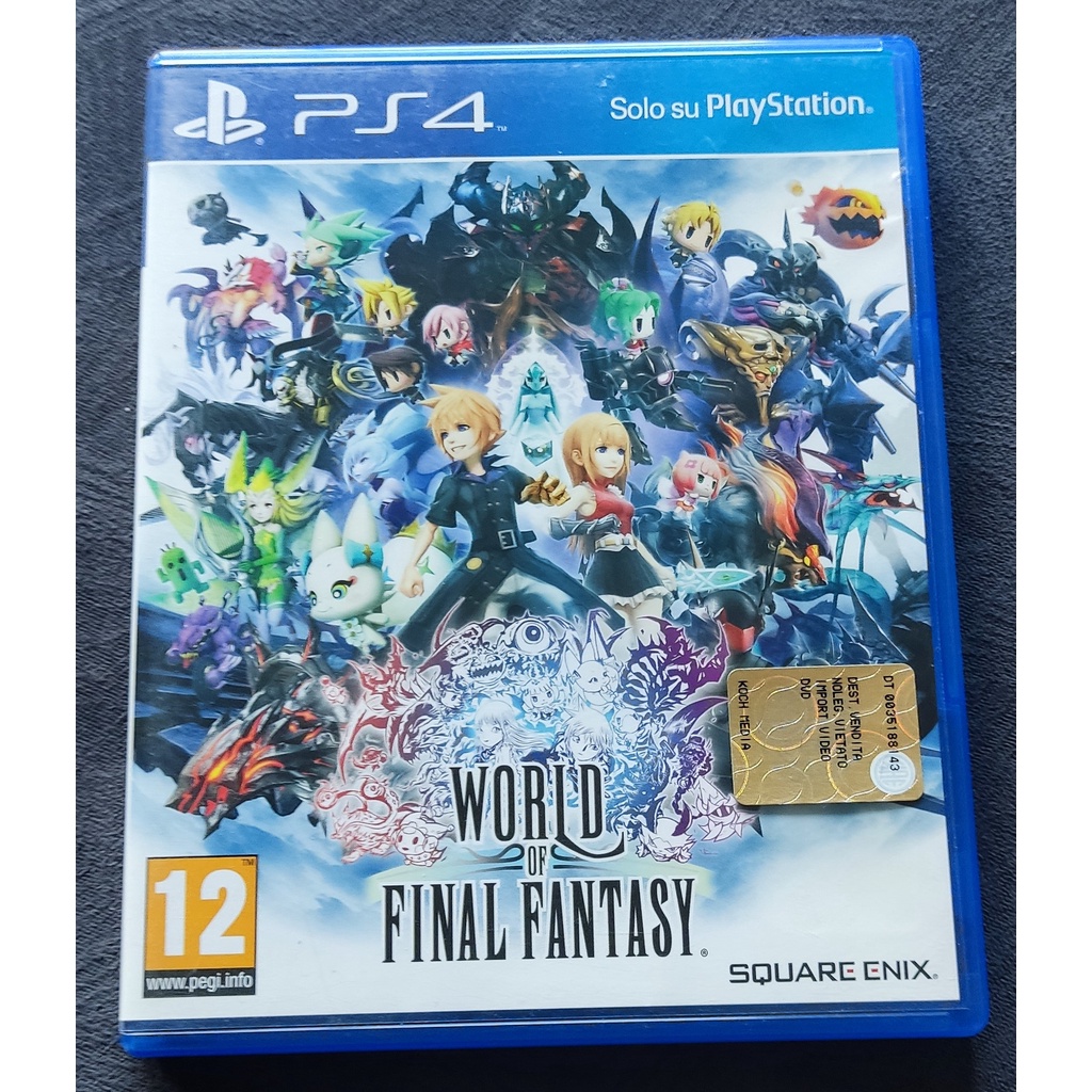 Jogo World of Final Fantasy - Playstation PS 4 - Original | Shopee Brasil