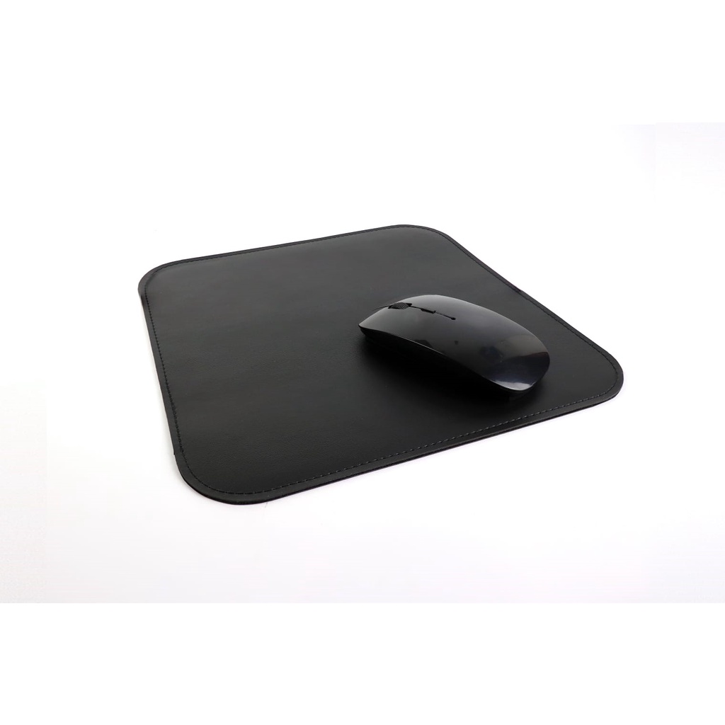 Mouse Pad Old Barn Couro Sintetico Preto 25x25 Cm | Shopee Brasil