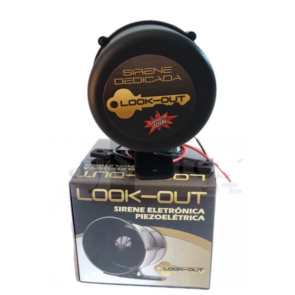 Sirene dedicada alarme look out | Shopee Brasil