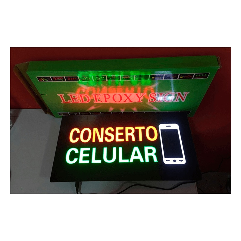 Placa Painel Led [Conserto Celular] | Shopee Brasil