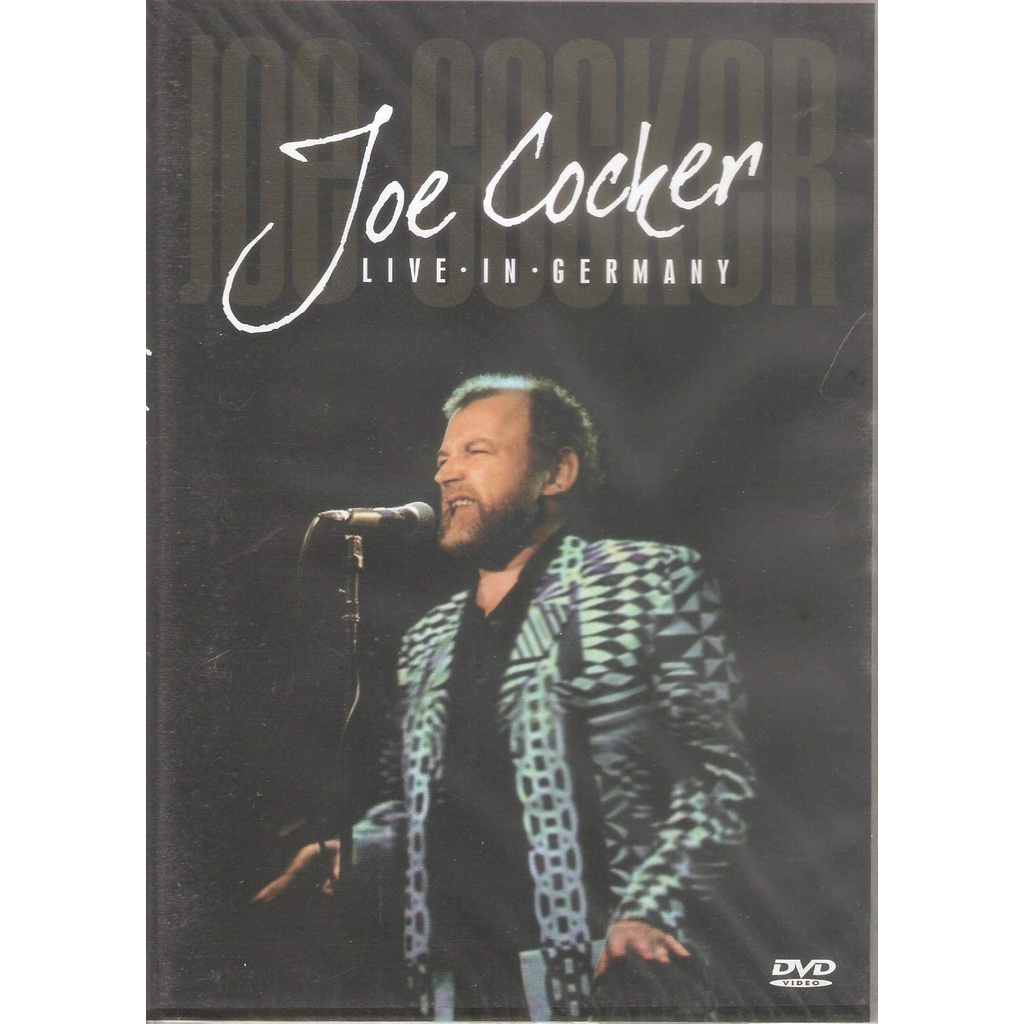 DVD Joe Cocker Live In Germany (LACRADO) | Shopee Brasil
